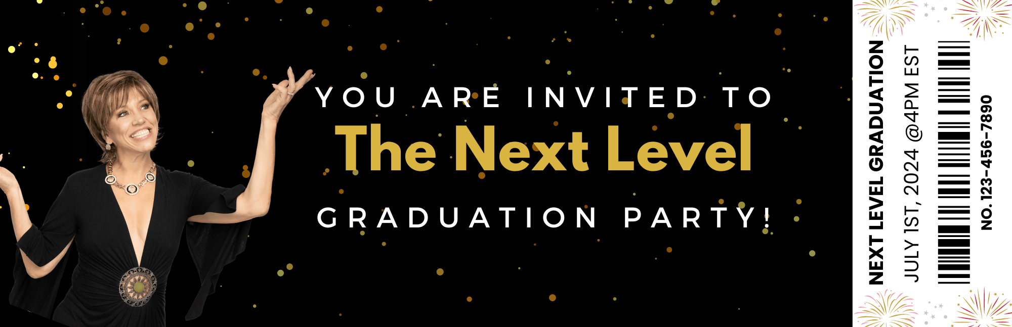 Next Level Graduation Invitation